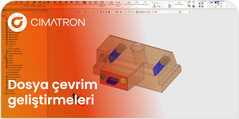 Cimatron 2025 Yenilikleri - TEKYAZ